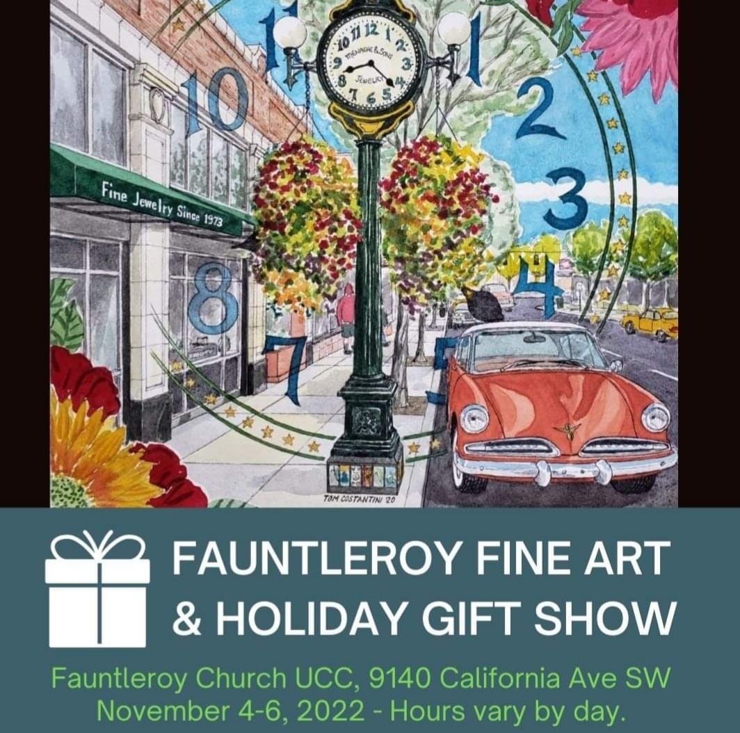 Fauntleroy Fine Arts and Holiday Gift Show runs Nov. 4 through 6 ...
